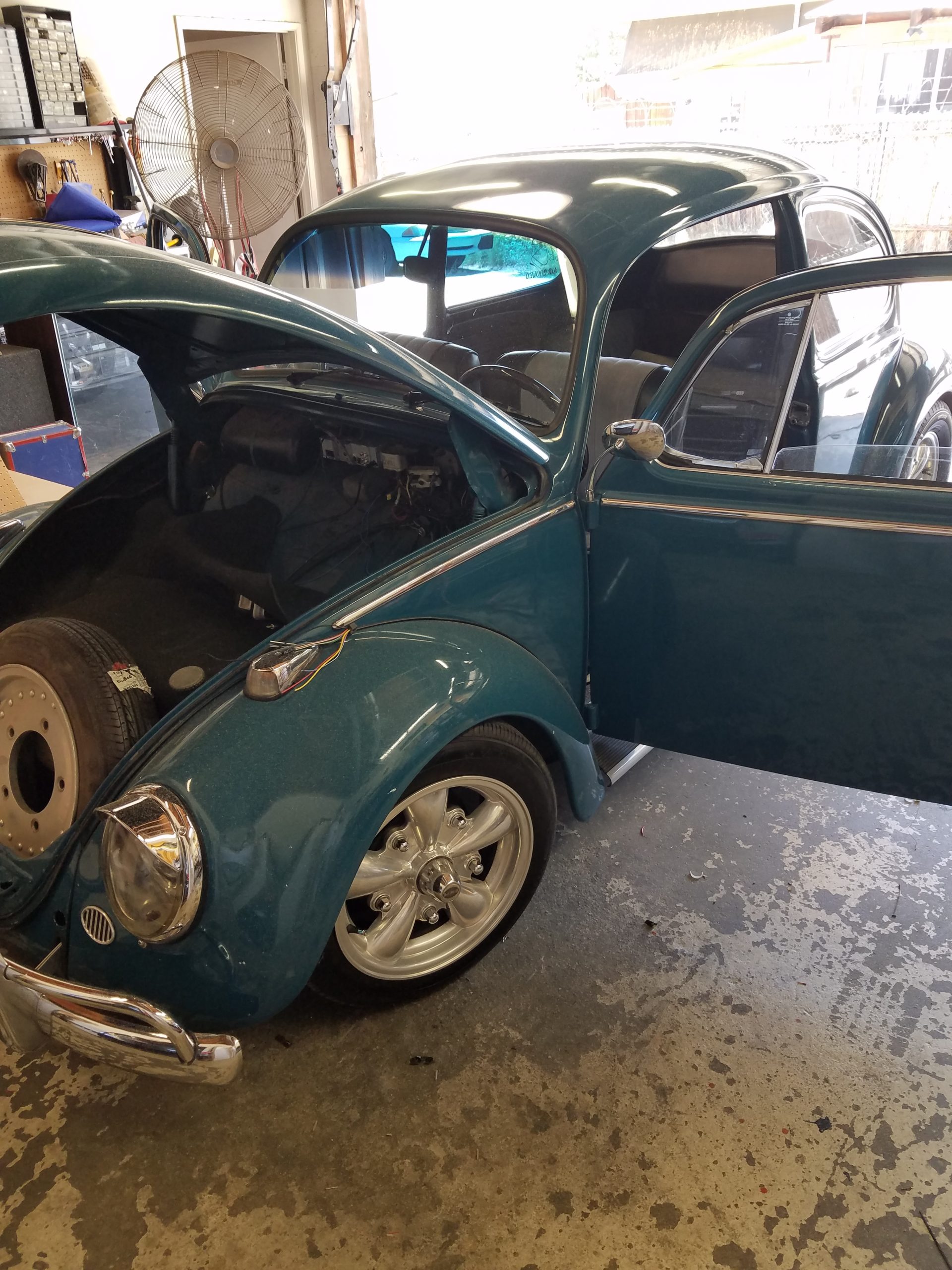 Custom box for '66 VW Beetle - SoundWerks Car Audio
